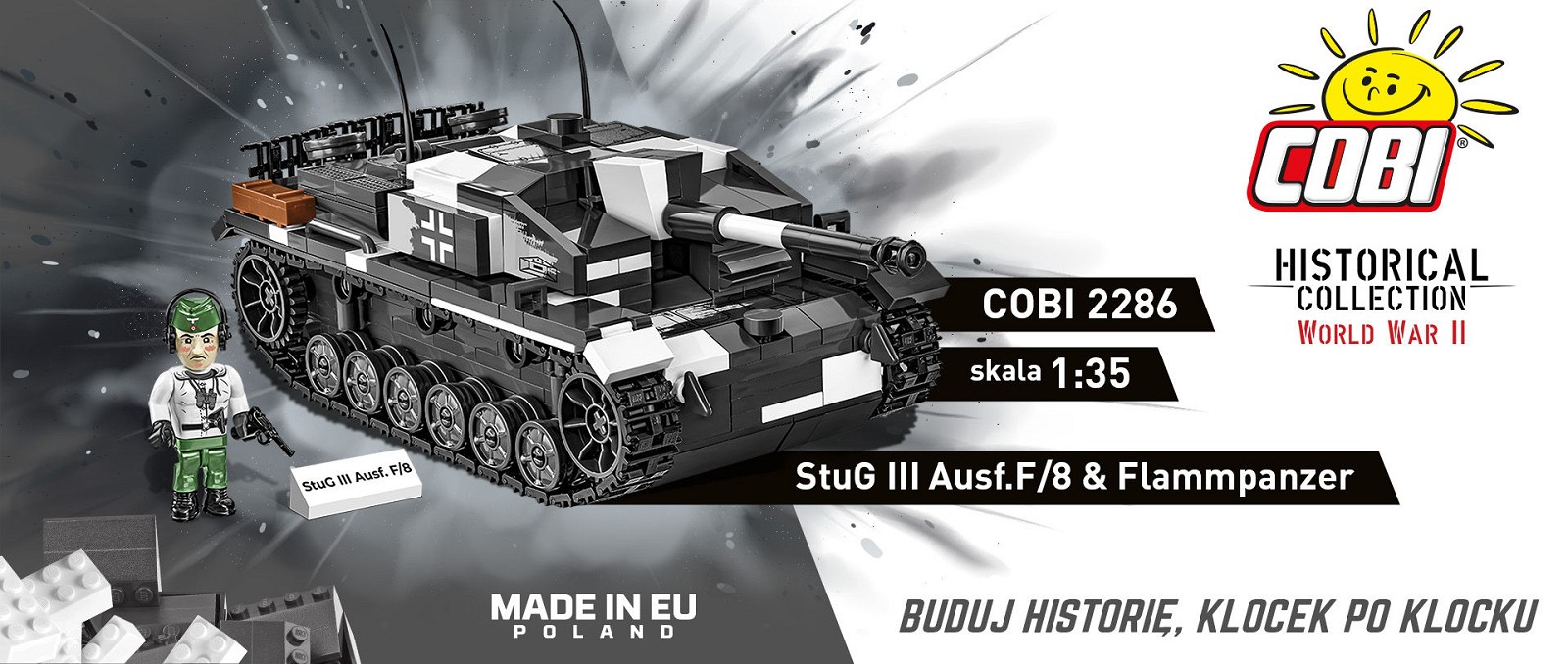 StuG III Ausf.F/8 & Flammpanzer (COBI-2286) \ Tanks and vehicles \ cobi.pl