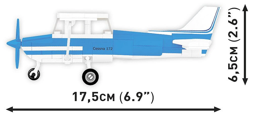 cessna 172 side view